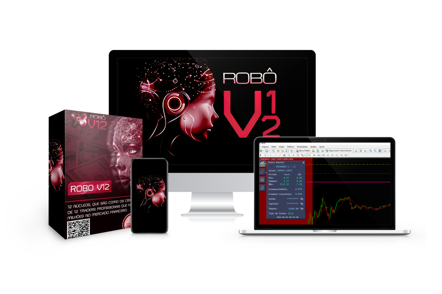 Robô V12 – Anual HP - Robov12